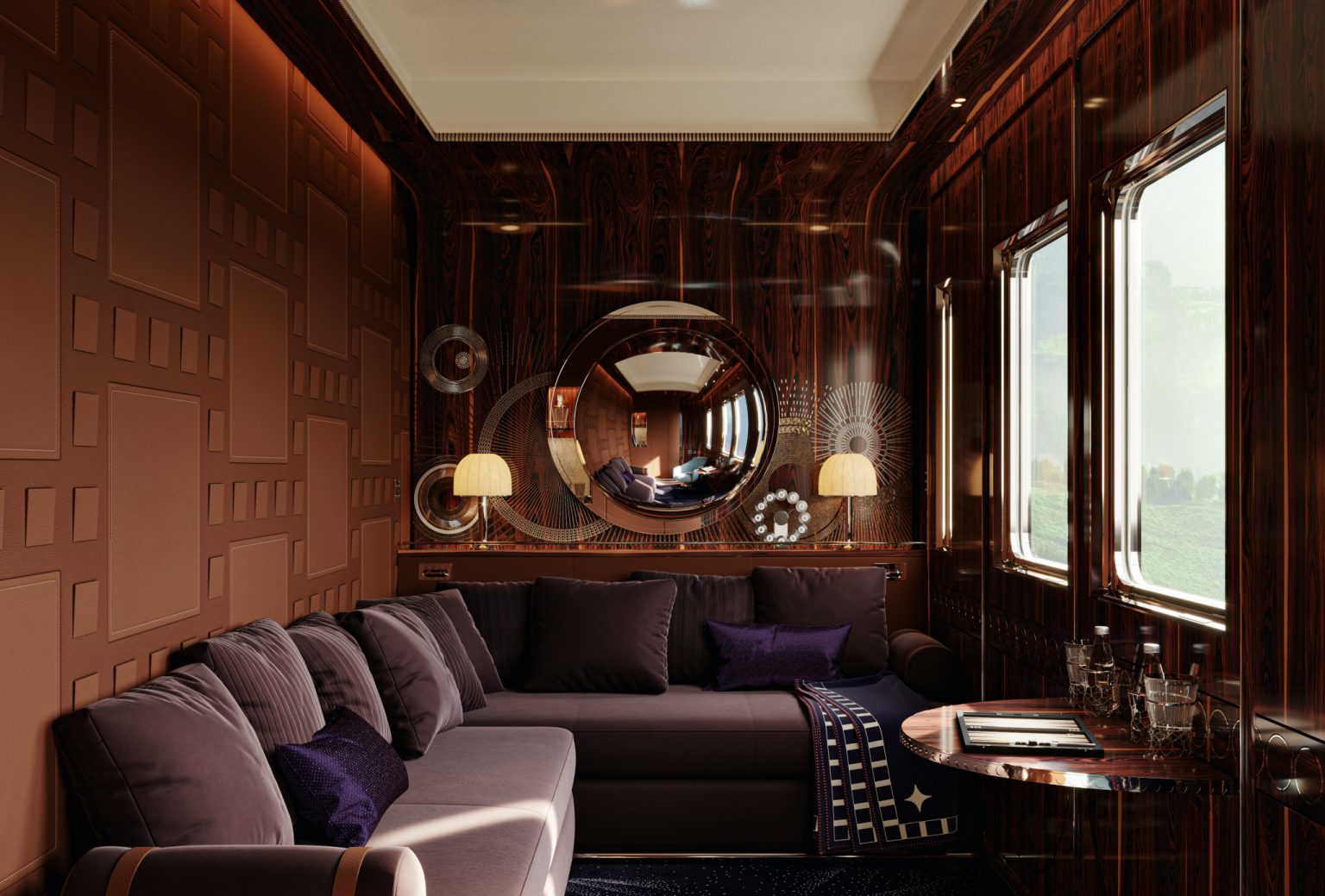 First Images of Orient Express decors revealed - Luxury Briefing